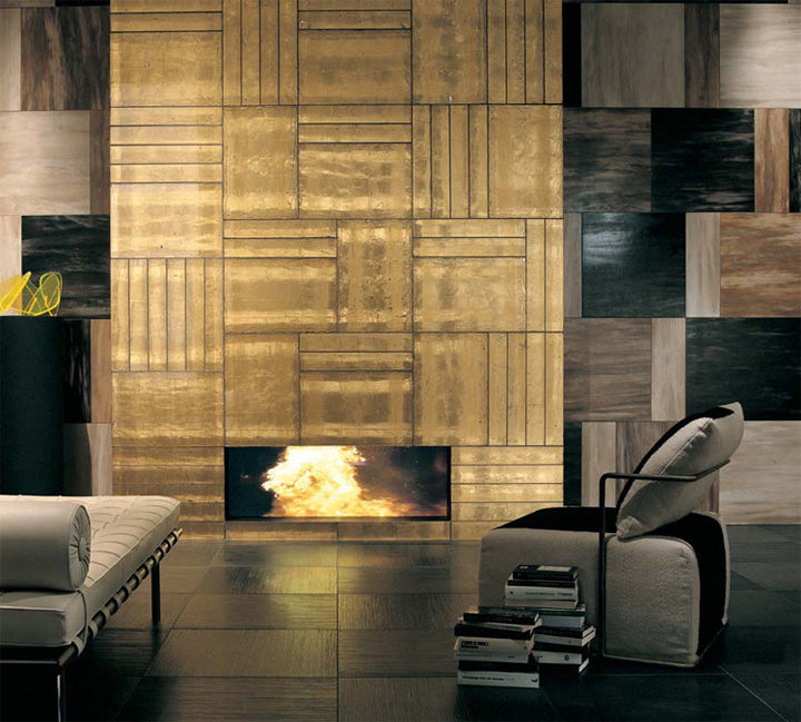 » Horn Porcelain Tiles by Rex Ceramiche Artistiche