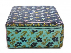 » Antique Quilt Ottoman by HAY