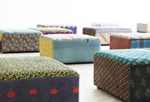 » Antique Quilt Ottoman by HAY