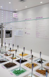 » Flavaboom fro-yo shop by Dune, New York