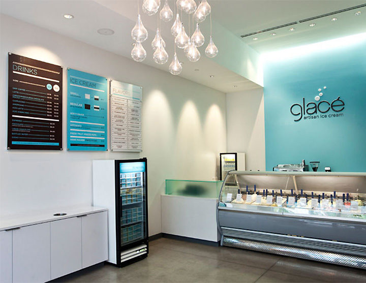 » Glacé Ice Cream branding design by Nathaniel Cooper