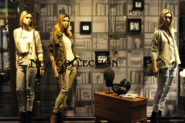 » Mango 2011 Eaton Center window display, Toronto