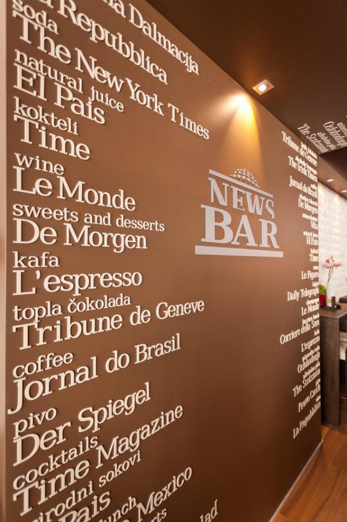 » News Bar by Inout Side Architects, Sarajevo
