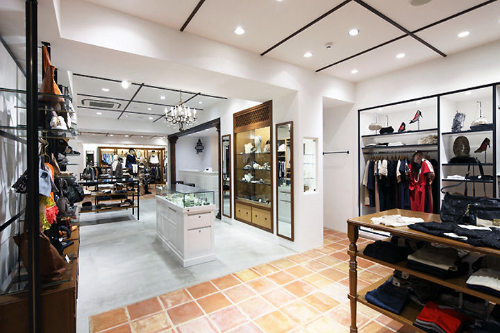 » BEAMS shops by Jamo associates, Nagasaki