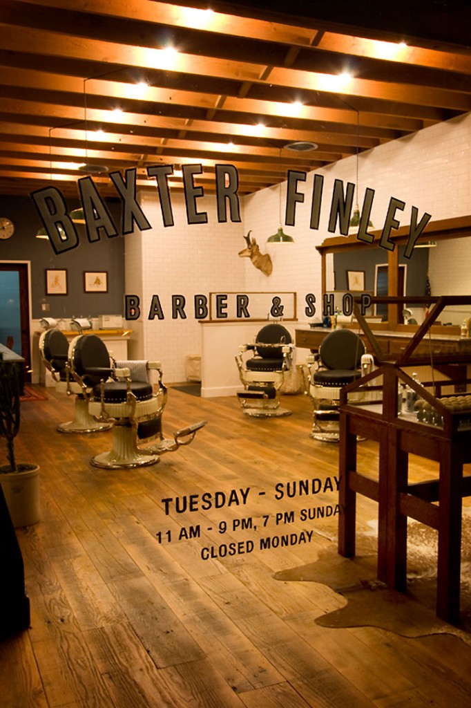 » HAIRDRESSER! Baxter Finley, Barber & Shop, Los Angeles