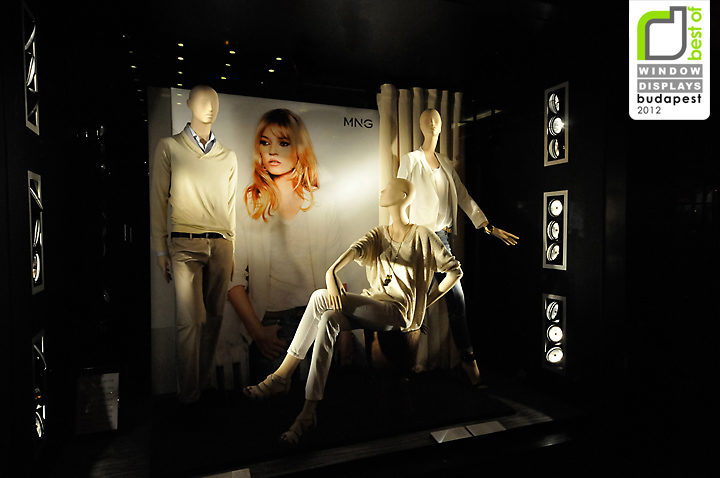 » Mango window displays, Budapest
