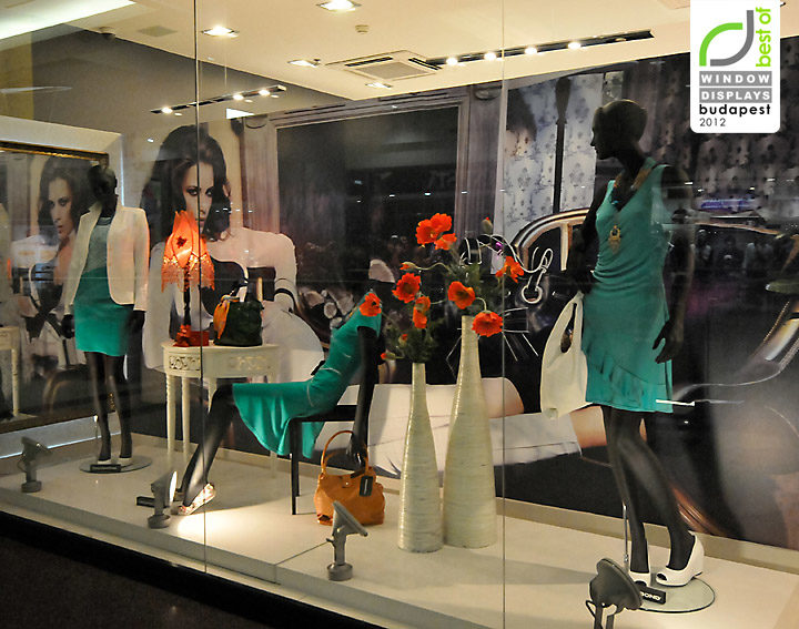 » Chantall window displays, Budapest