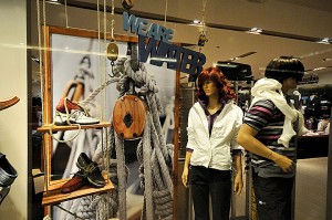 » Dockyard window displays, Budapest