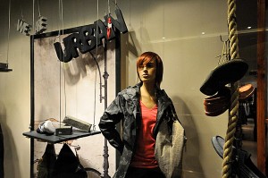 » Dockyard window displays, Budapest