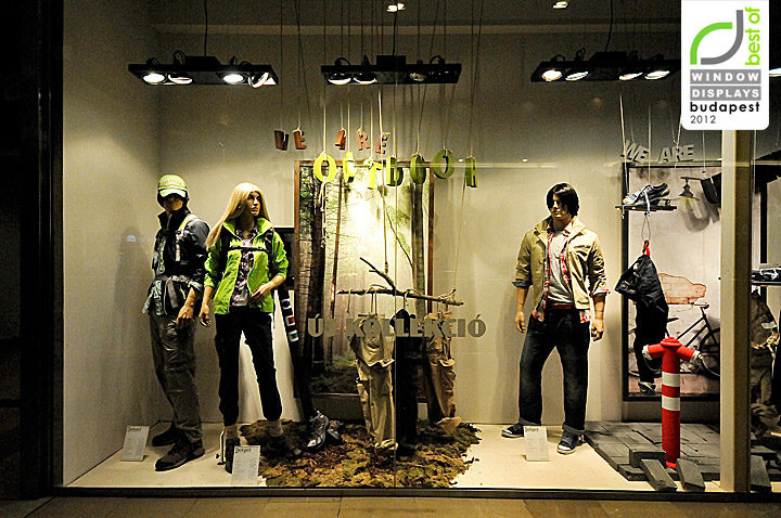 » Dockyard window displays, Budapest