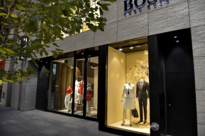 » Hugo Boss window displays 2012 Summer, Toronto
