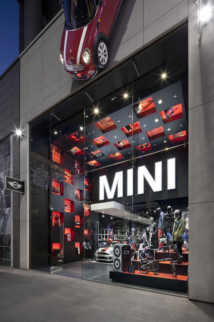 » MINI pop-up store by Studio 38, London