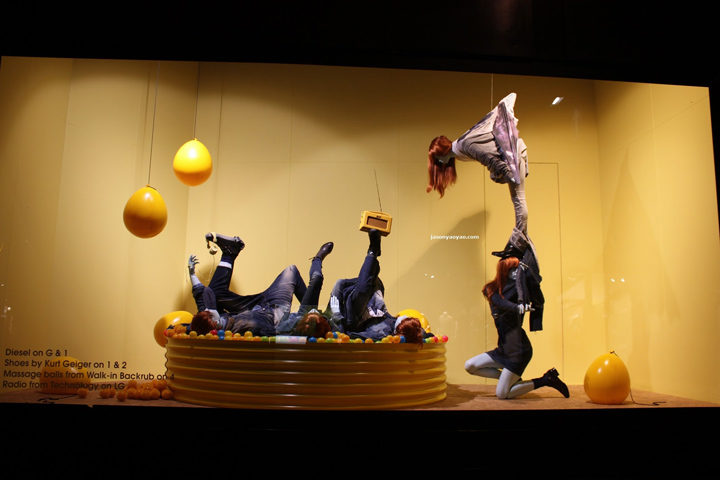 » Selfridges windows, London