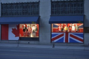 » The Bay 2012 London Olympics windows