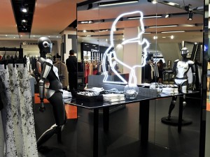 » Karl Lagerfeld window displays at Selfridges by LIGANOVA, London