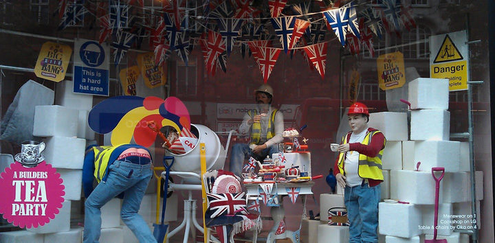 » Selfridges windows, London