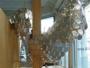 » Isabel Marant aluminum plates windows by Arnold Goron