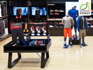 » SPORTSWEAR STORES! Jordan store interactive display by Michael Eaton