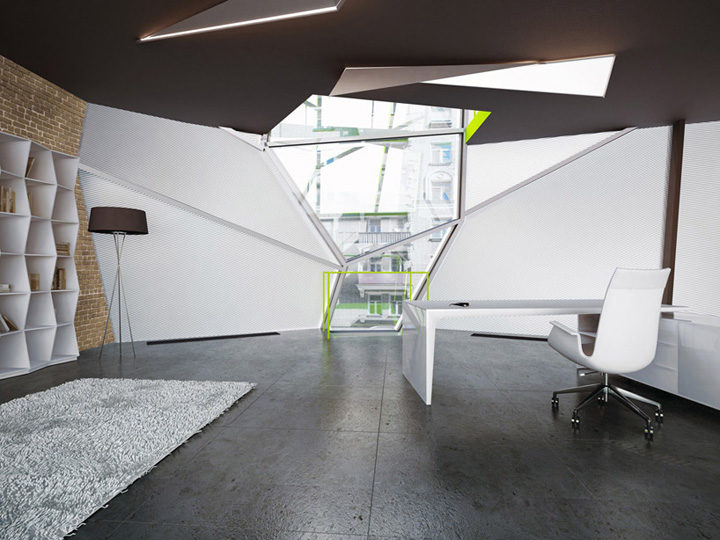 » Parasite office by za bor architects, Moscow