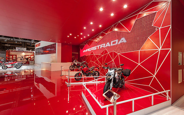 » Ducati stand by POINT studio, Milan, Cologne