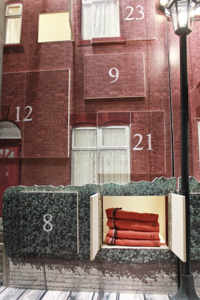 » Fred Perry Christmas windows by StudioXAG