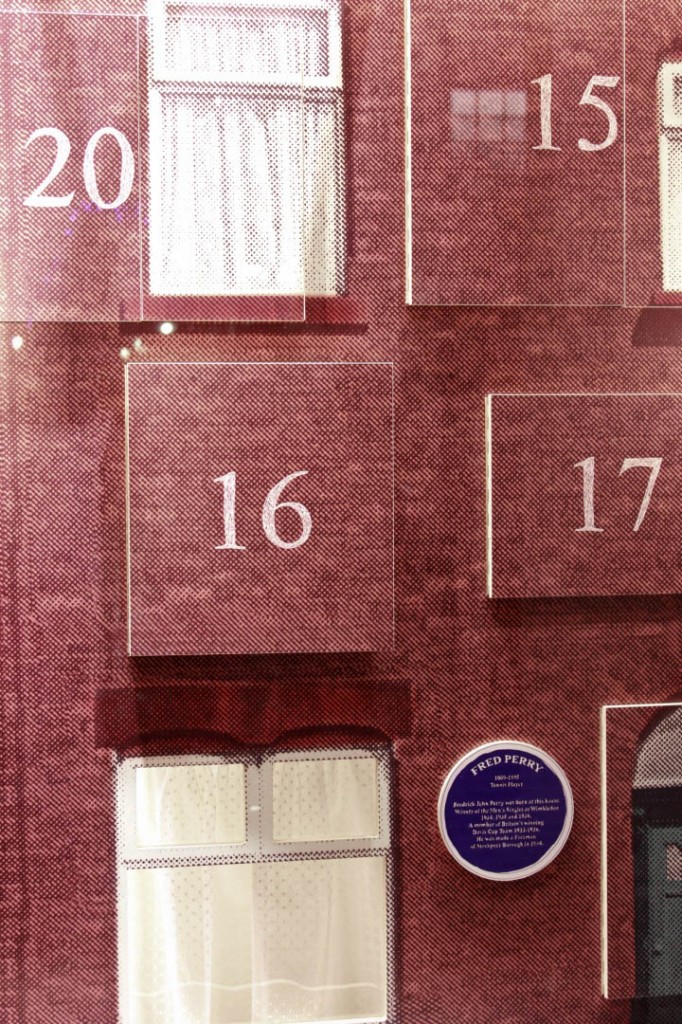 » Fred Perry Christmas windows by StudioXAG