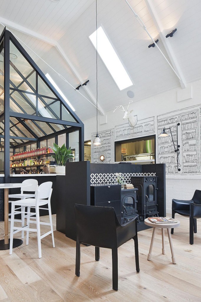 » The Old Library restaurant by Hecker Guthrie, Sydney