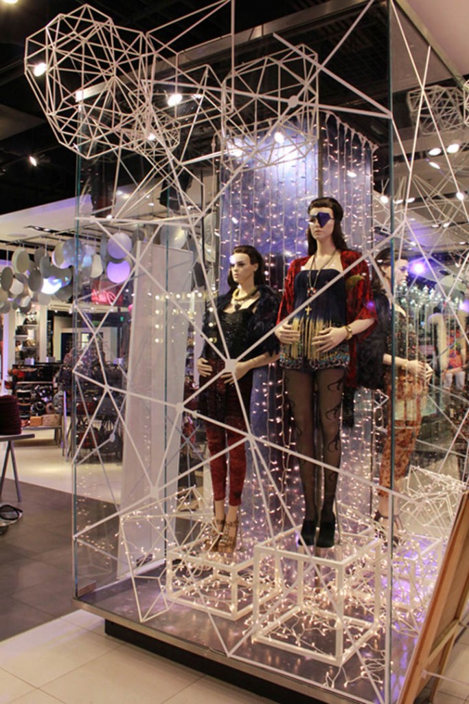 » Topshop installation by studioXAG, London