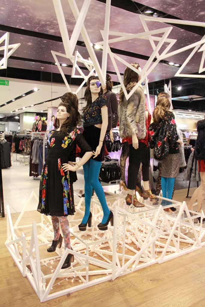 » Topshop installation by studioXAG, London