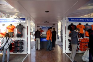 » adidas shipping container pop-up at Boston Marathon, by Boxman Studios