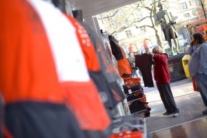 » adidas shipping container pop-up at Boston Marathon, by Boxman Studios