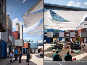 » SHIPPING CONTAINERS! Music Boxes installation by BDP Architects ...