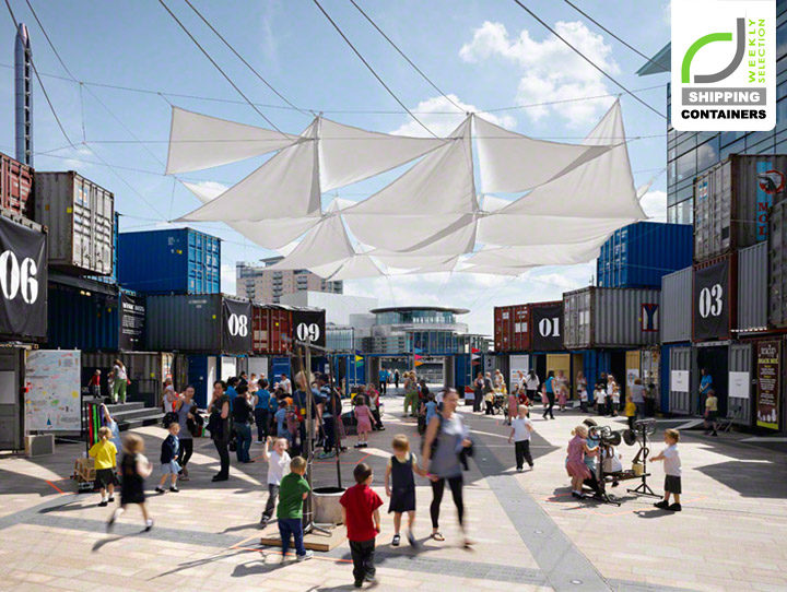 » SHIPPING CONTAINERS! Music Boxes installation by BDP Architects ...