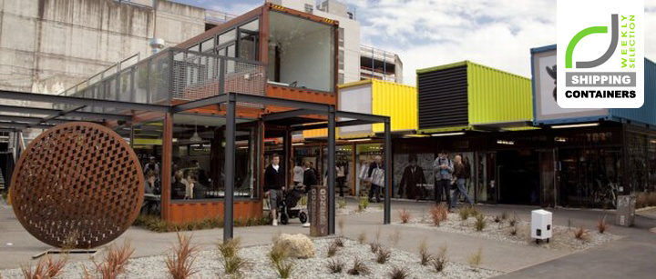 » SHIPPING CONTAINERS! Re:START Shopping mall, Christchurch – New Zealand