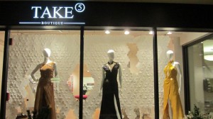 » Take 5 Boutique windows, Bethesda – Maryland