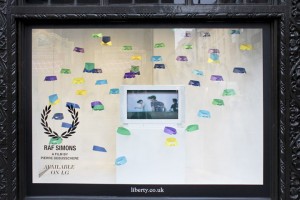 » Raf Simons / Fred Perry Spring windows 2013 by StudioXAG, London