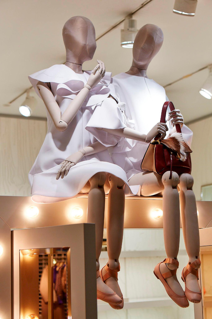 » Chloé windows at Sloane Street, London