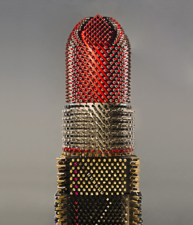 » Giant Lipstick by Agne Kisonaite