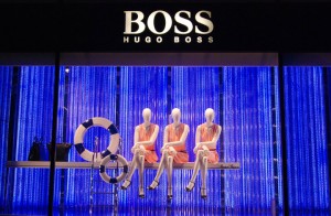 » Hugo Boss swimming pool windows, Paris