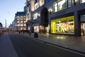 » TOPSHOP windows by NEON architects & studioXAG, London