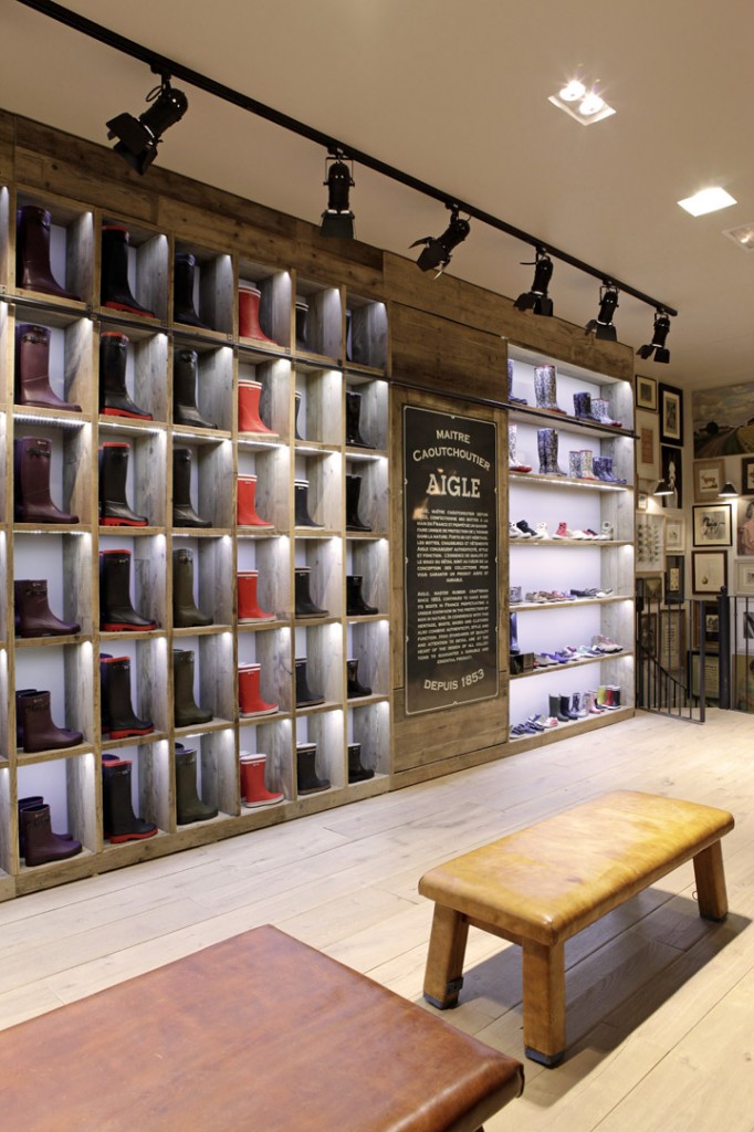 » AIGLE flagship store, Paris