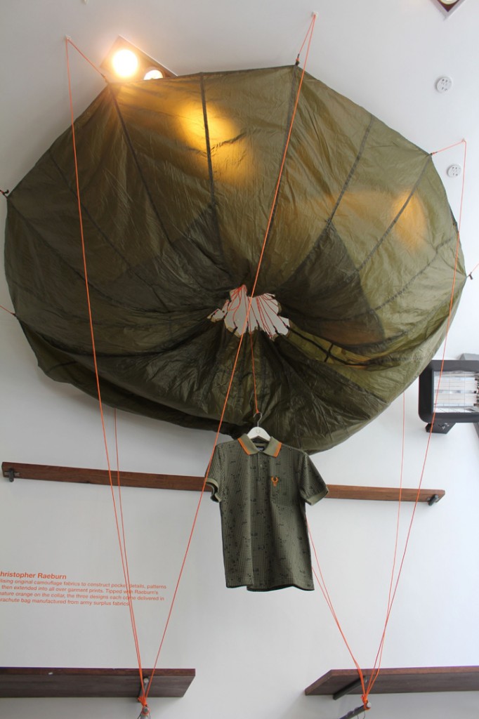 » Fred Perry parachute windows by StudioXAG