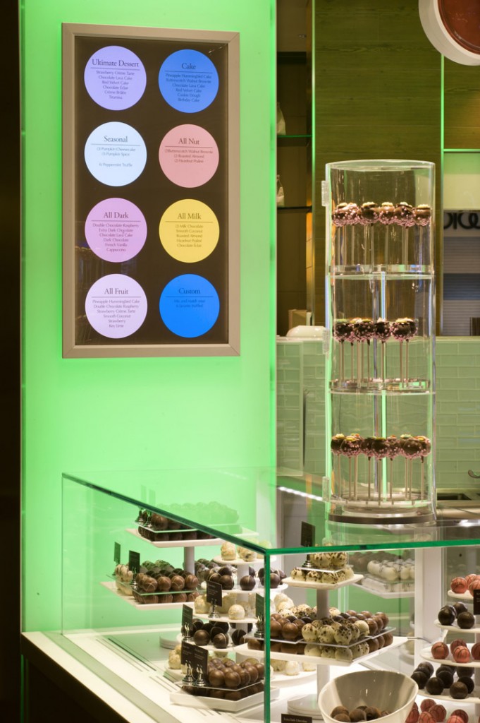 » Godiva ‘Truffle Express’ kiosk by dash design, New York