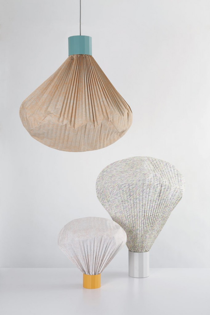 » Vapeur motif lamps by Inga Sempé for Moustache