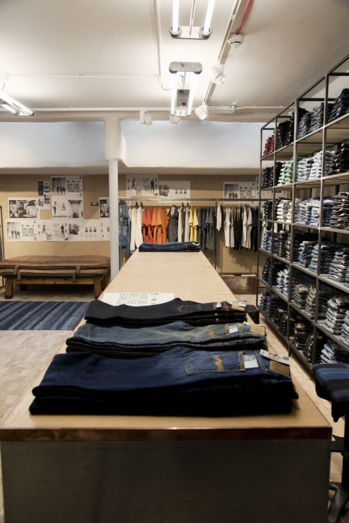 » Nudie Jeans store & Global Repair Station, London