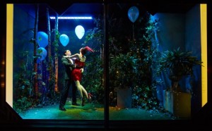 » The Great Gatsby windows at Harrods, London