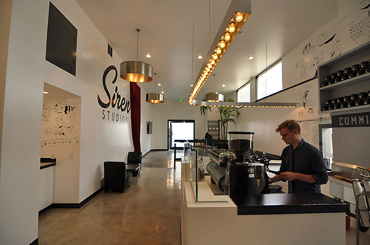 » Coffee Commissary at Siren Studios by Tima Winter Inc. Design, Hollywood