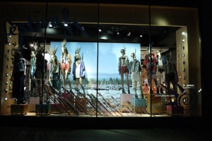 » Topshop windows at Oxford street 2013, London