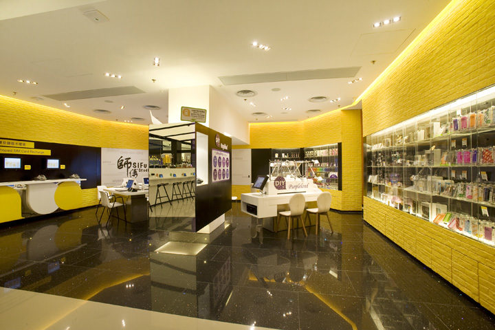 » one2free megastore by Clifton Leung Design Workshop, Hong Kong