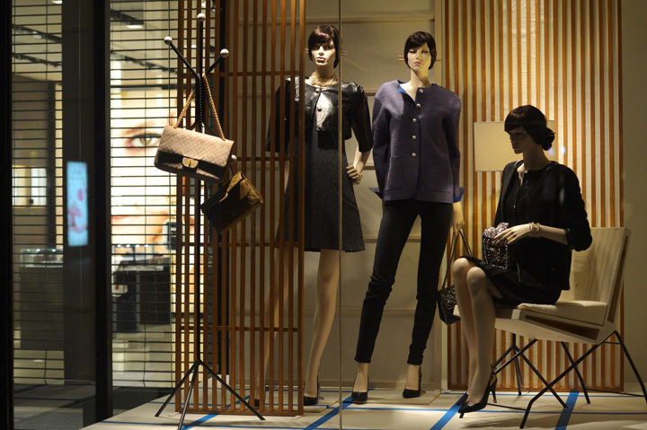 » Chanel windows at Bloor St West, Toronto